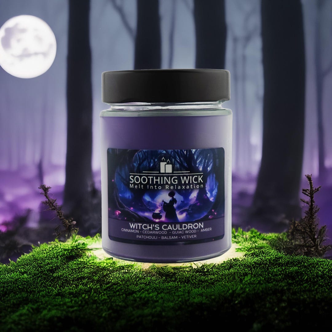Luxury Scented Candle - Witch’s Cauldron | Bewitching Cinnamon ...