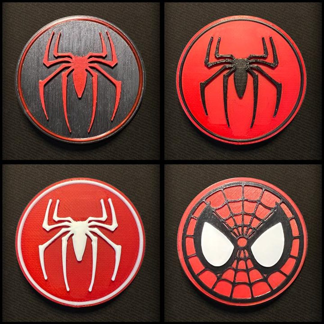 SPIDER-MAN Magnets - 3d Printed - Etsy