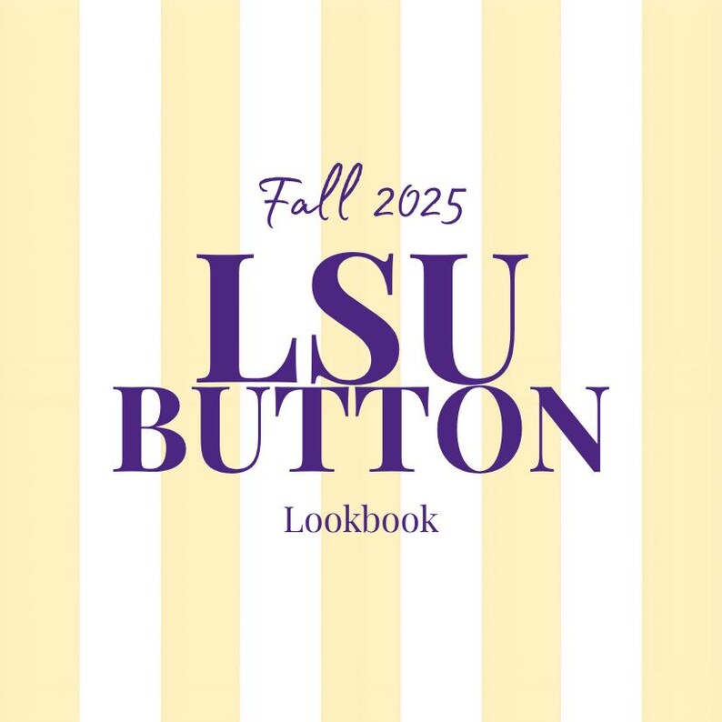LSU Custom Game Day Buttons | Personalized Team Spirit Pins ...