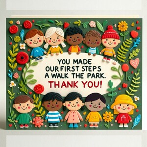 Teacher Appreciation Card | Teacher Thank You Card| End of School Year ...