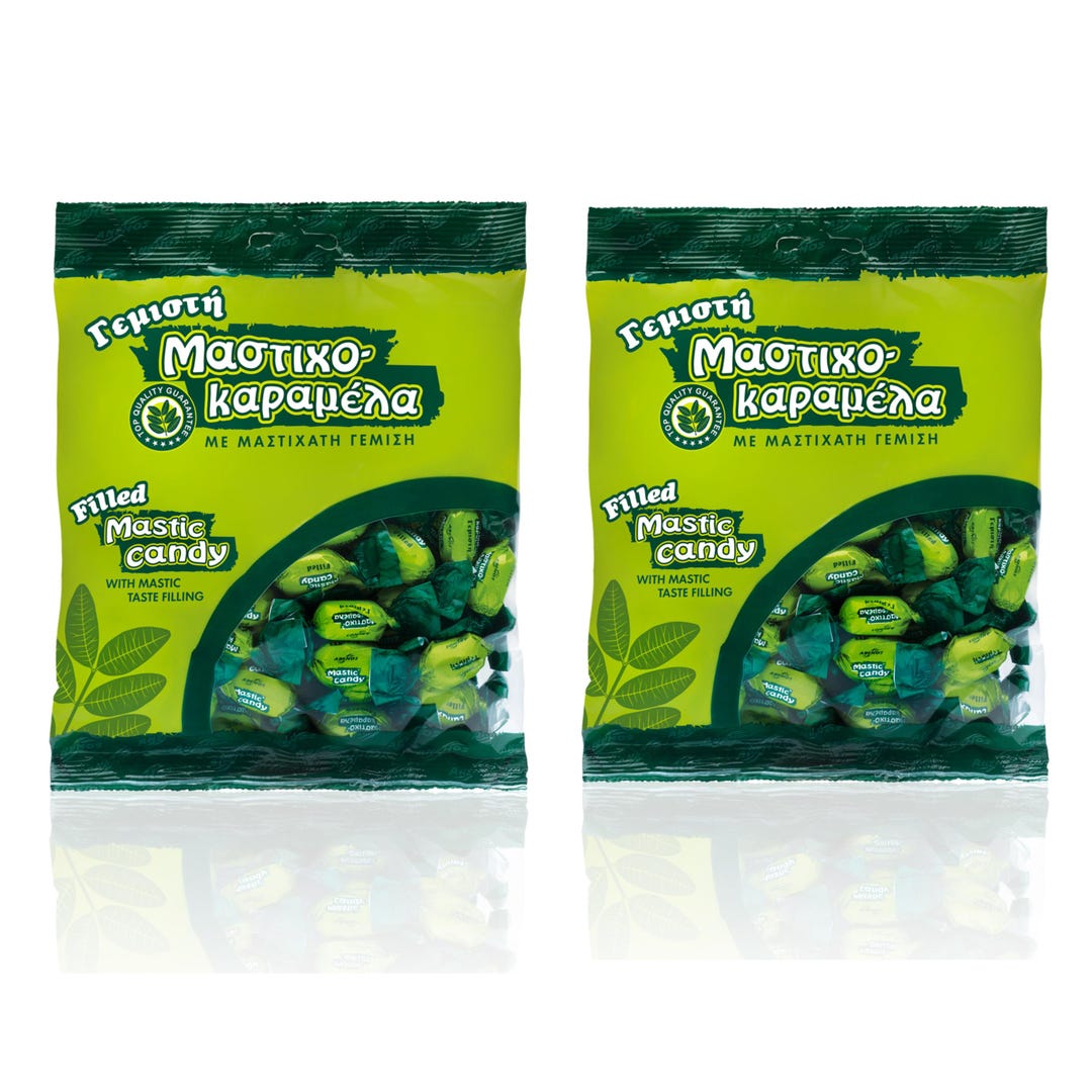 2 Pieces Greek Premium Candy With Mastic Taste Filling FREE SHIP - Etsy