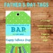 Father's Day Candy Bar Tag, Father's Day Tags, Father's Day Gift, Candy ...