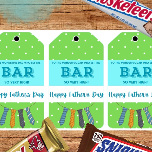 Candy Tags - Etsy