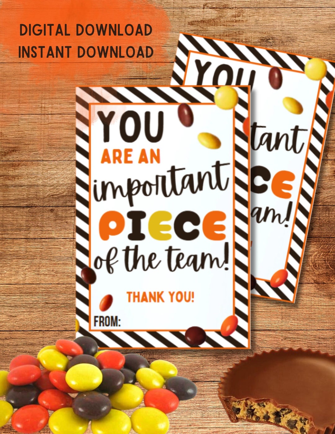 Staff Appreciation Tags, Candy Tags, Teacher Appreciation Candy Tags ...