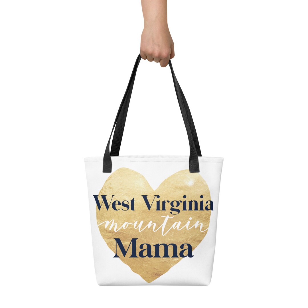 West Virginia Mountain Mama Tote Bag, WV Gift - Etsy