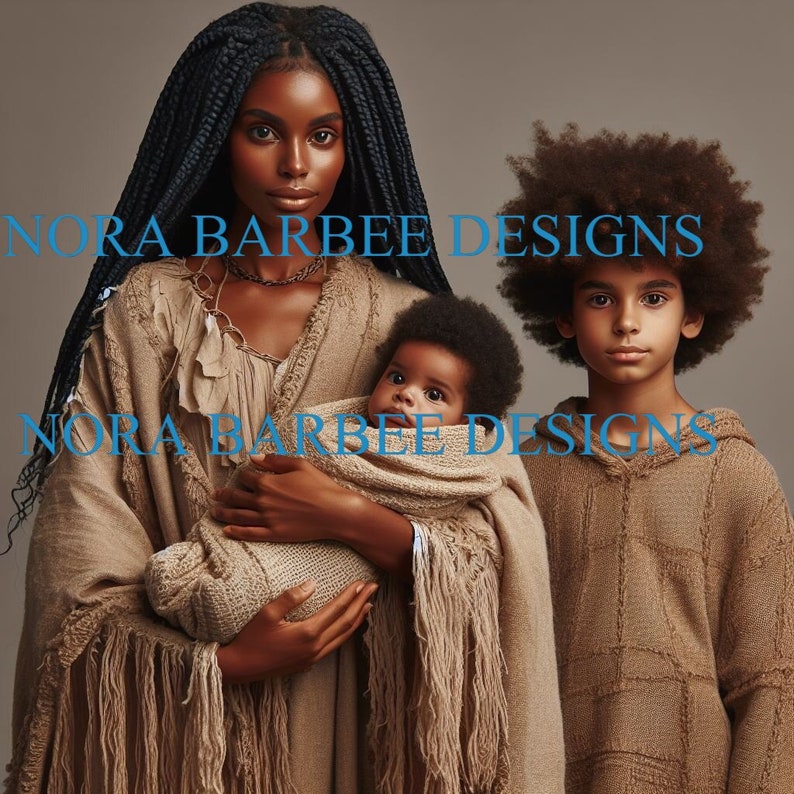 Mother and Sons Ai Digital Download - Etsy