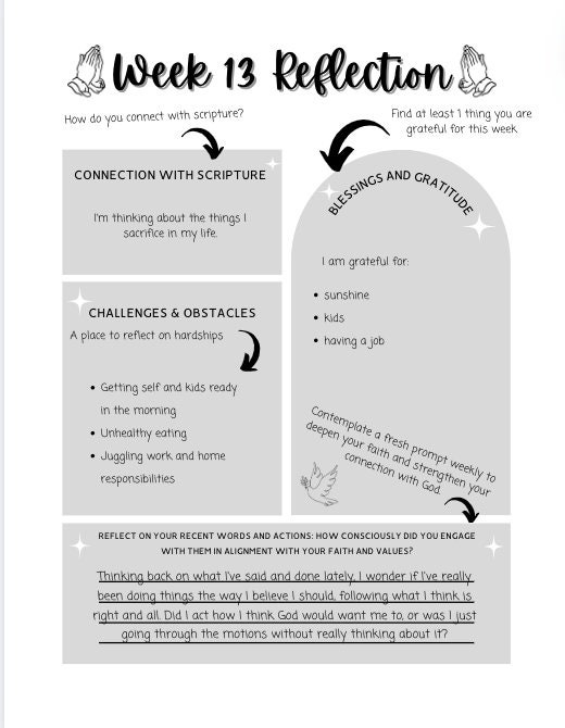 52 Week Prayer Journal for Women | Men | Christian Devotional and ...