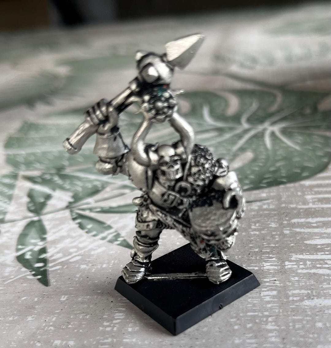 Oop Metal Chaos Warrior With Skull Drum chaos Drummer - Etsy