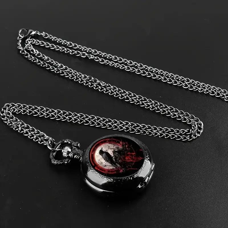 Blood Raven Pocket Watch - Etsy