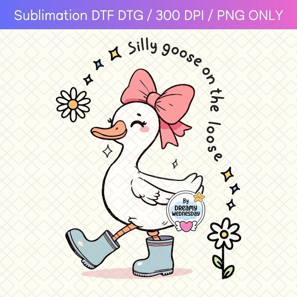 Silly Goose - Etsy