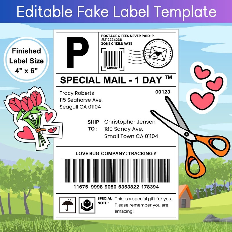 Fun Cute Labels - Etsy