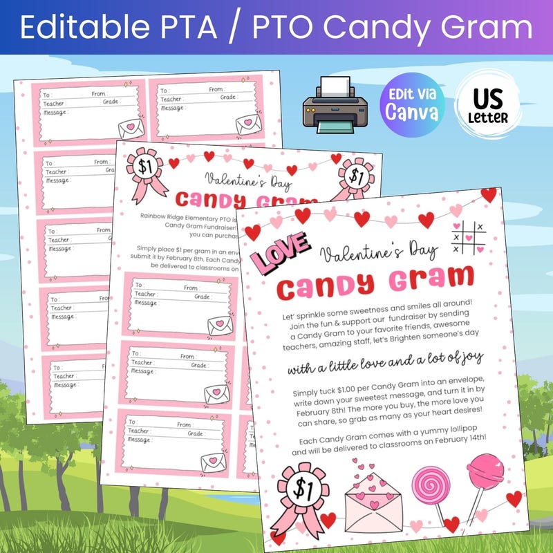 Letter Form for Candy - Etsy