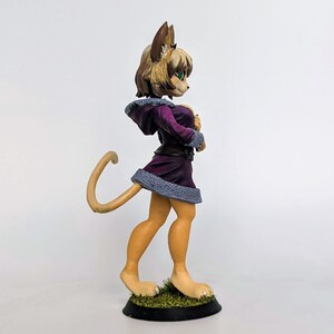 Cat Girl Figurine - Etsy
