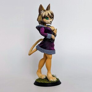 Cat Girl Figurine - Etsy