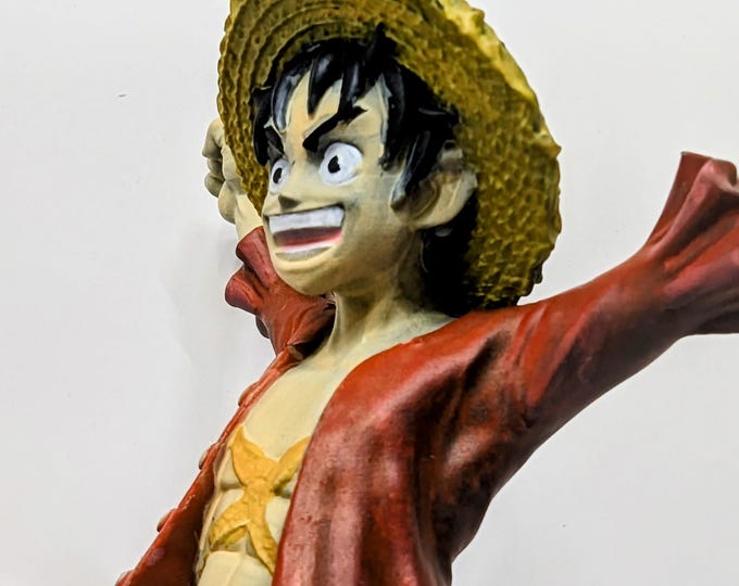 Luffy 120mm Hand-painted One Piece Figure - Etsy