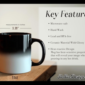 Custom Skyrim Hey You're Finally Awake Color Changing Magic Coffee Mug ...