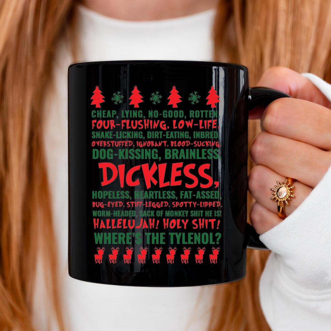 Christmas Vacation Clark Griswold Rant Coffee Mug, Funny Christmas ...