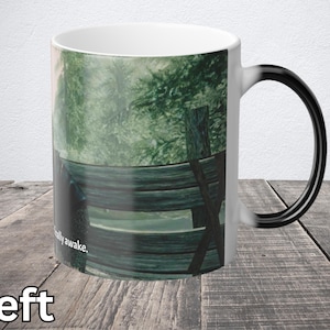 Custom Skyrim Hey You're Finally Awake Color Changing Magic Coffee Mug ...