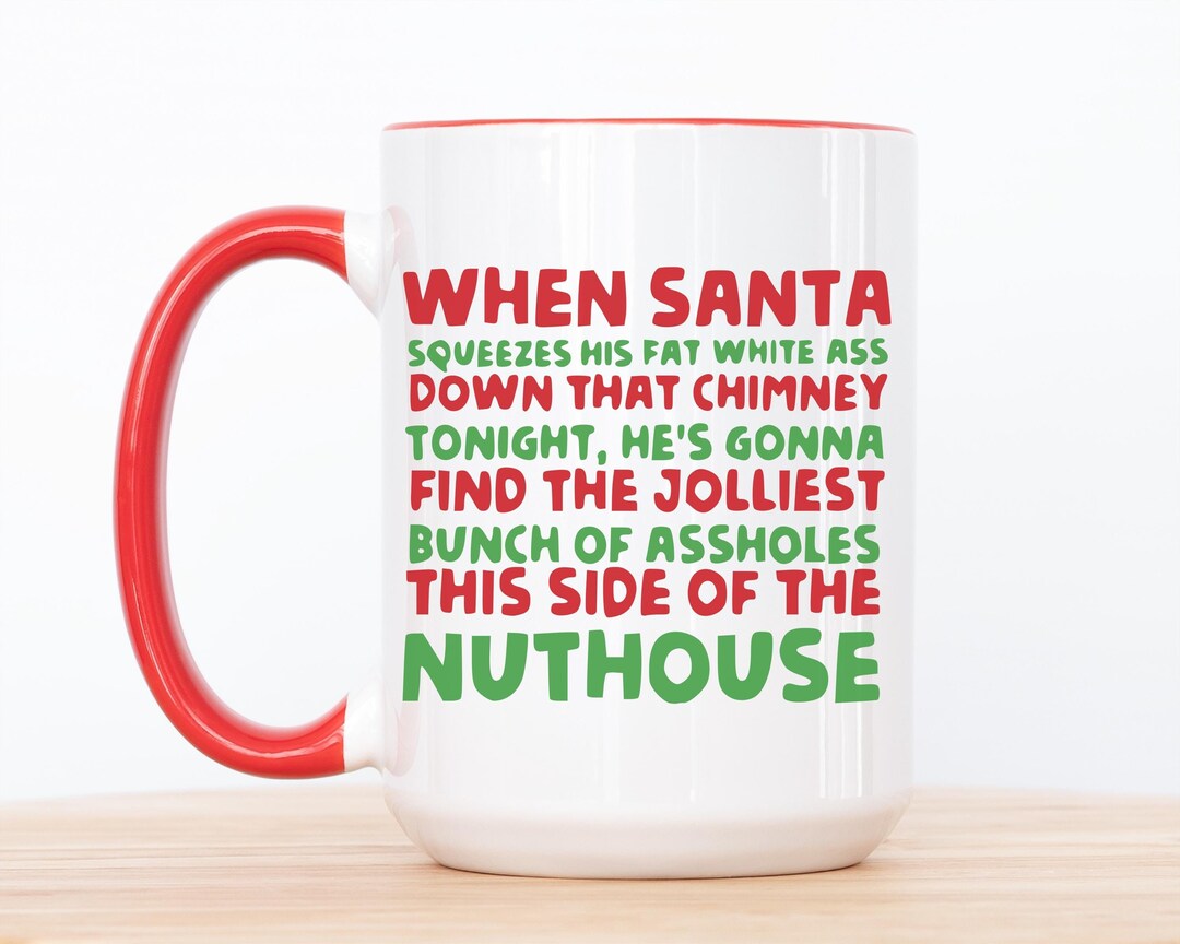 Christmas Vacation Clark Griswold Rant Coffee Mug, Funny Christmas ...