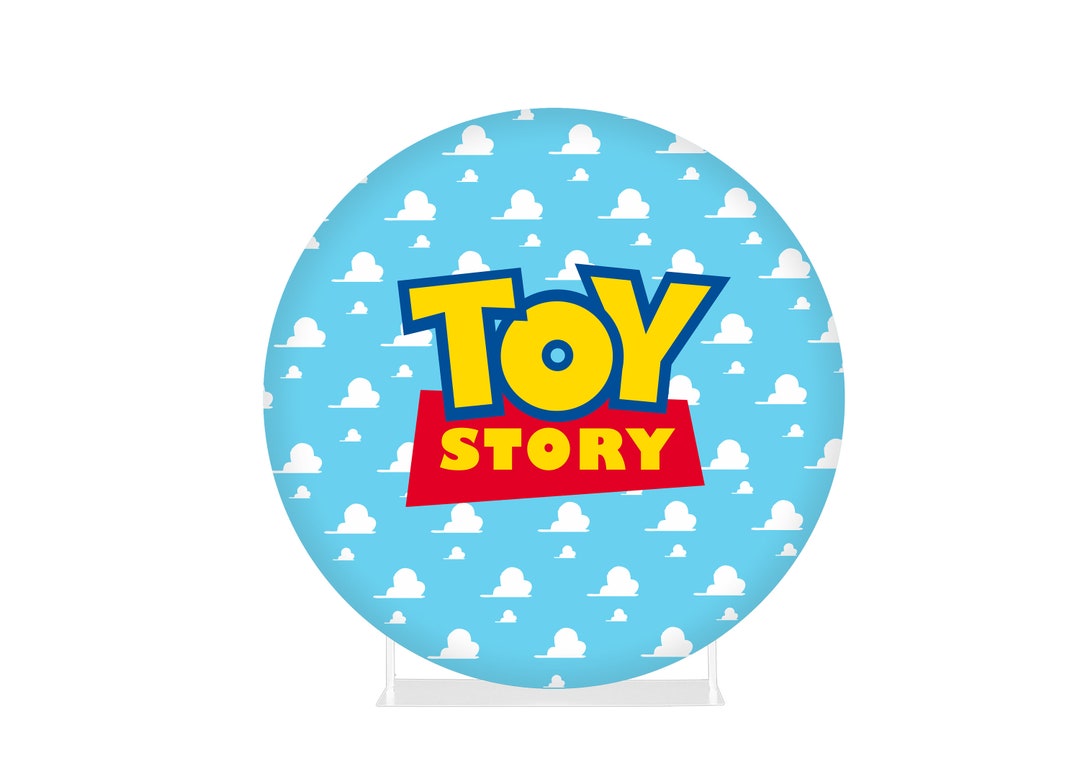 Round Fabric Backdrop - Toy Story - Etsy