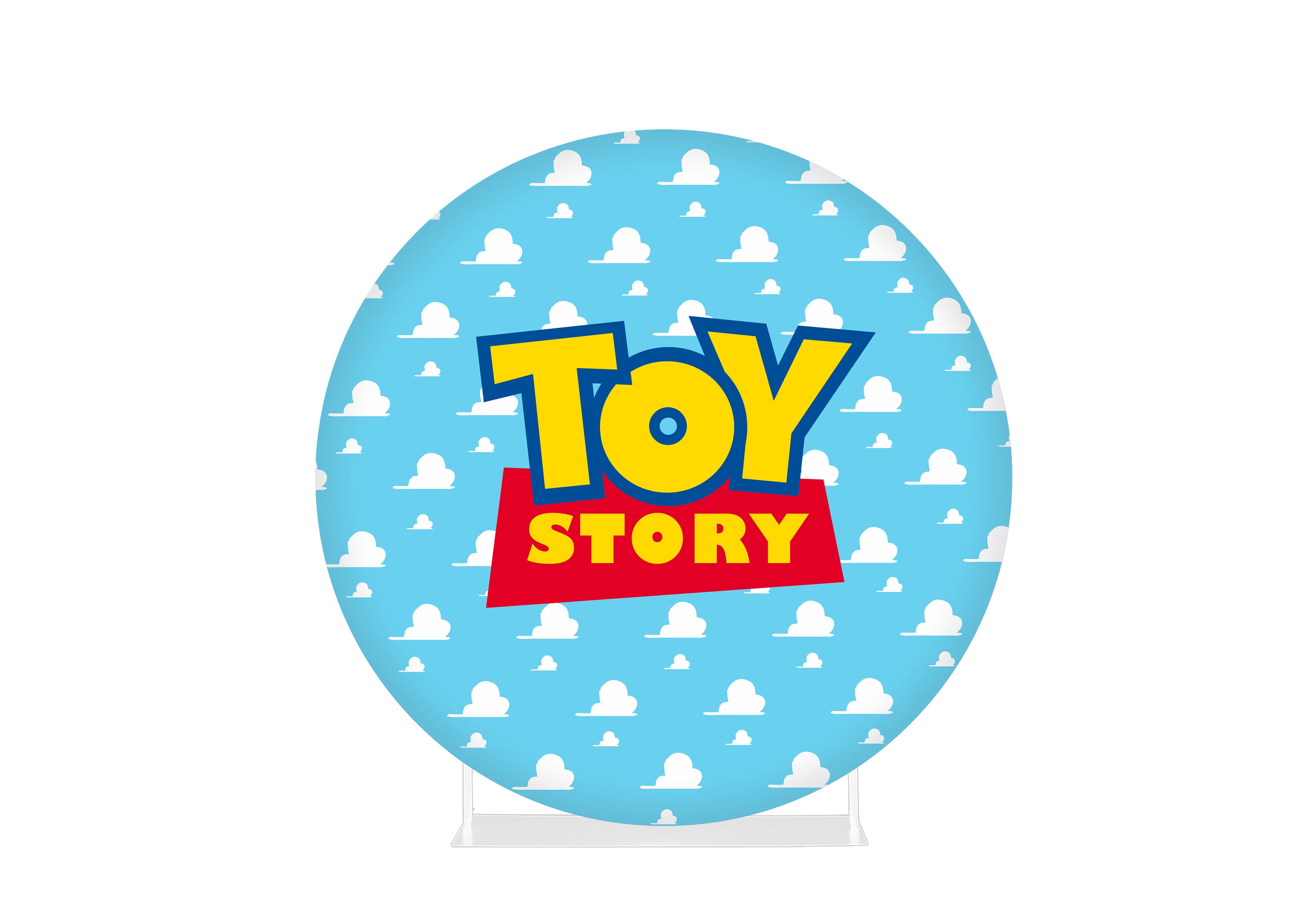 Round Fabric Backdrop Toy Story - Etsy