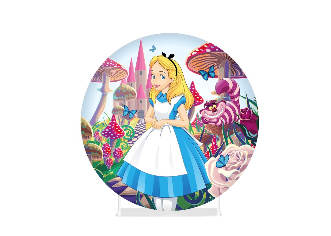 CUSTOM DESIGN Round Fabric Backdrop Backdrop Cover - Etsy