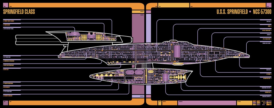 Springfield Class Internal Display Etsy