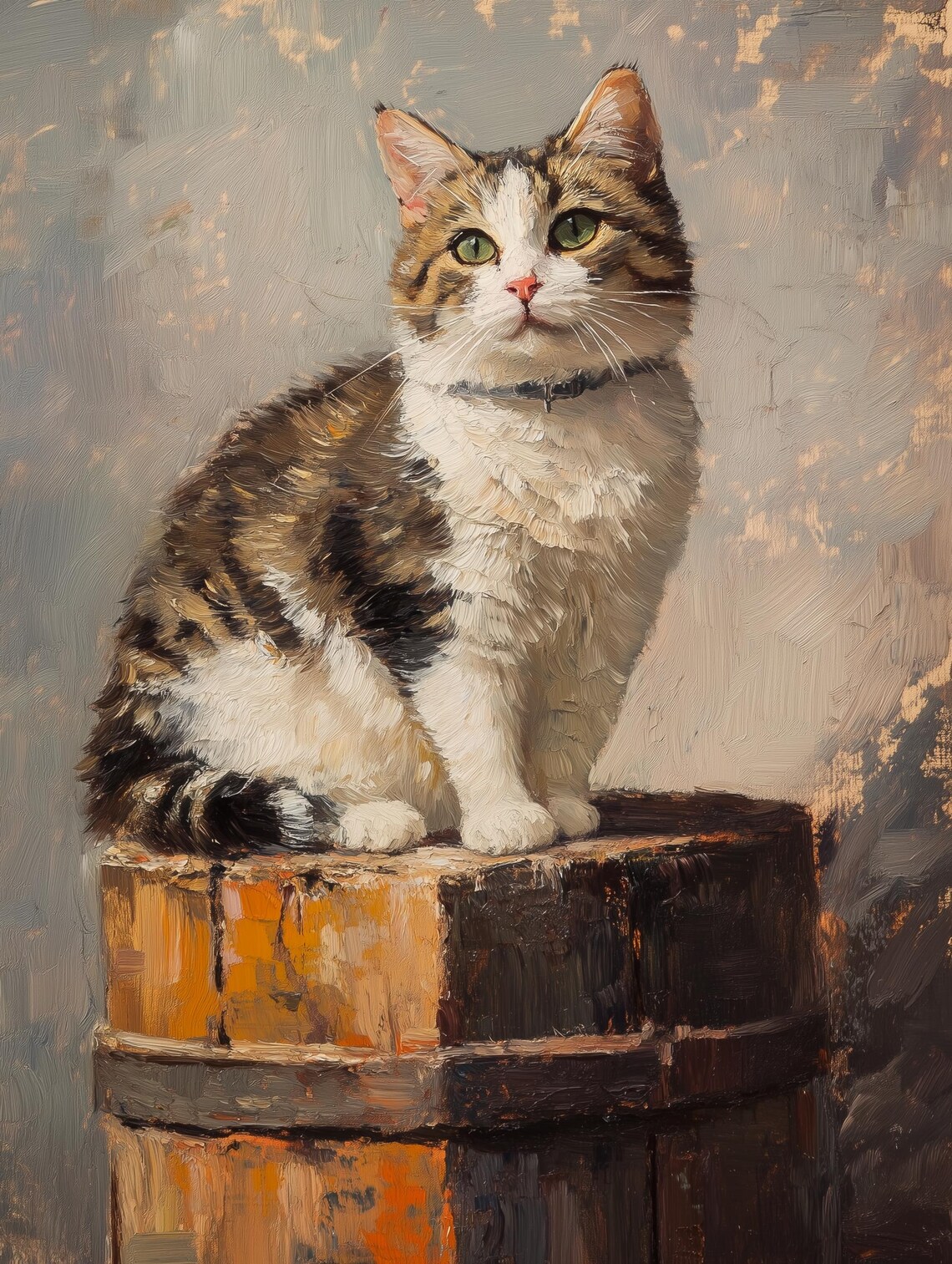 Bespoke Oil Portraits of Pets, Handcrafted Artistry, Personalized Gifts ...