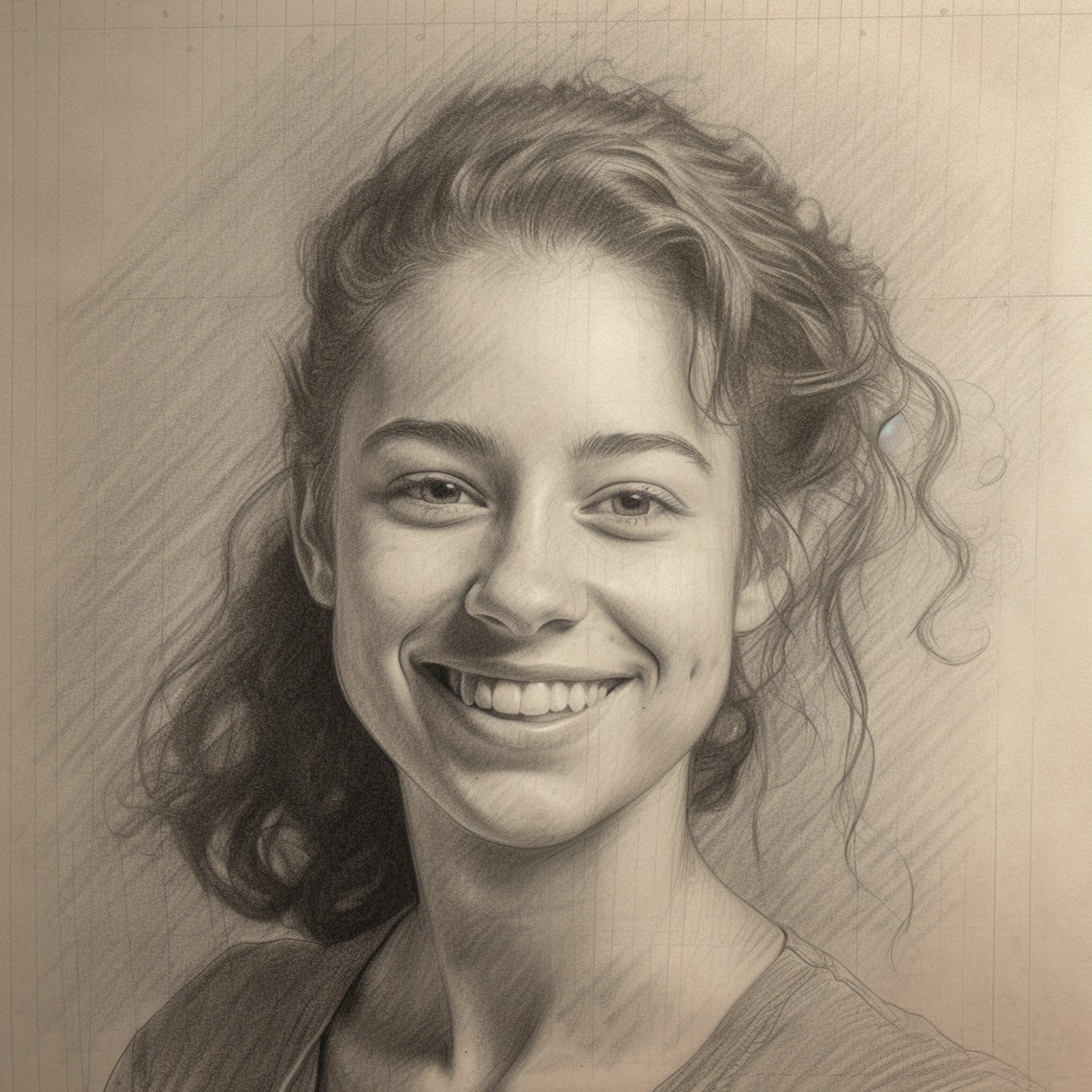 Bespoke Pencil and Charcoal Portraits, Handcrafted Artistry ...