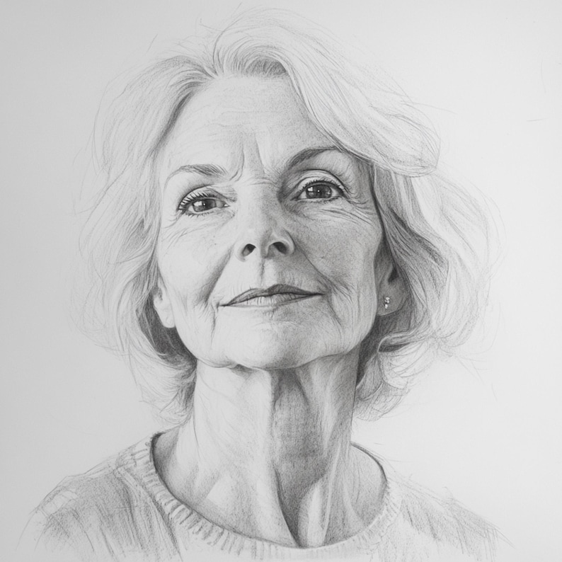 Bespoke Pencil and Charcoal Portraits, Handcrafted Artistry ...