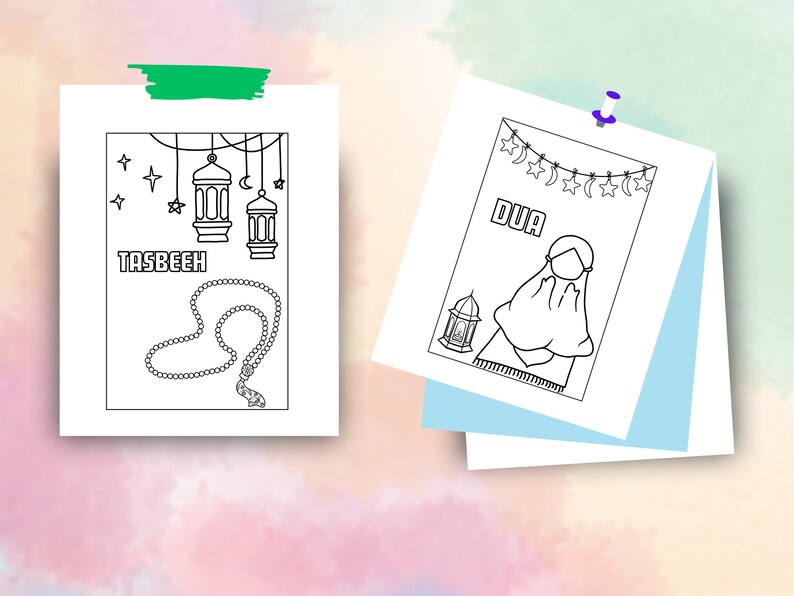 4 Ramadan Coloring Pages Ramadan Mubarak Coloring Pages for Kids and ...