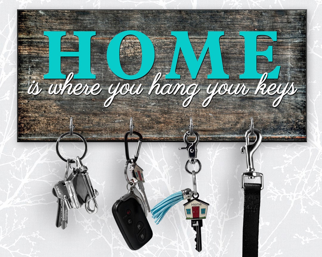 Personalized Home Key Rack, Key Hook, Key Hanger, Key Organizer, Key ...