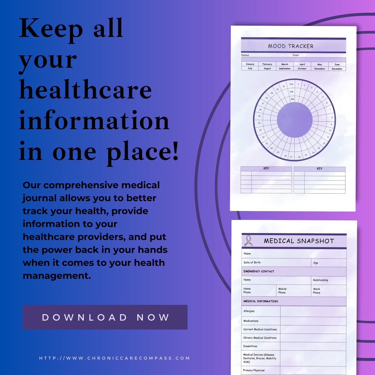 Lupus Warrior Medical Journal, Medical Binder, Medical Planner, Chronic ...