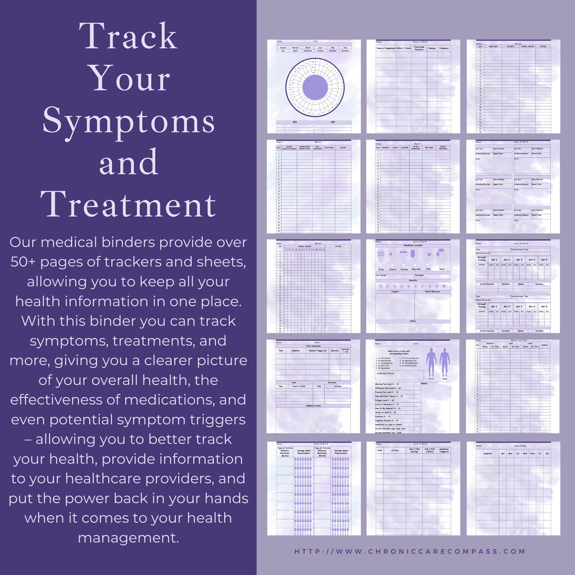 Autoimmune Disease Warrior Medical Binder, Medical Journal, Medical ...