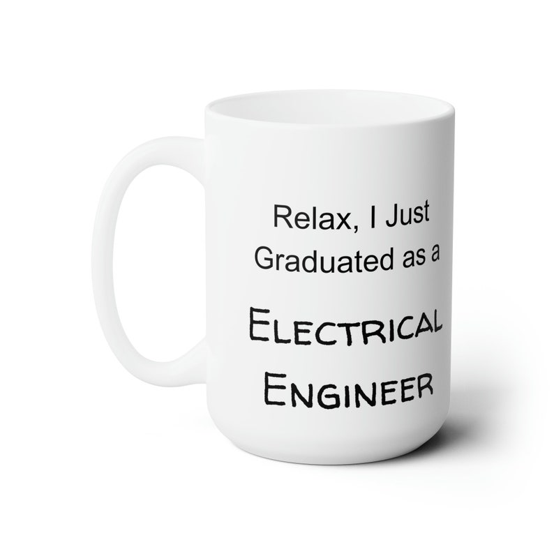 Graduation Mug, Graduation Gift, Graduation Present, Electrical ...