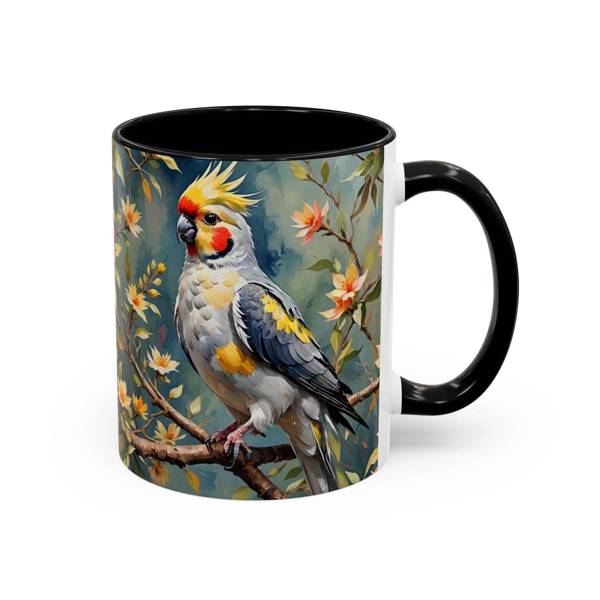 Cockatiel Coffee Mug - Charming Bird Coffee Mug, Cockatiel Gift, Bird ...