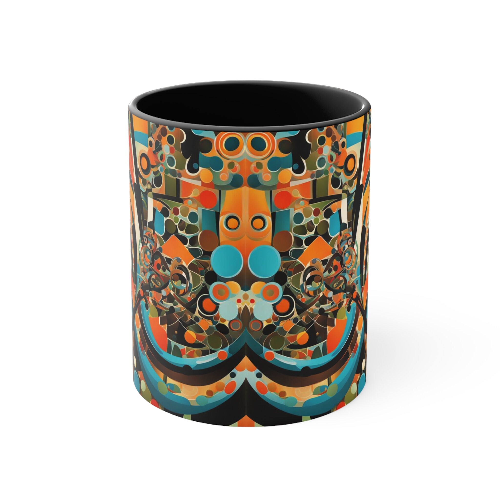 Abstract Coffee Mug, Patterned Coffee Mug, Abstract Gift for Artist ...