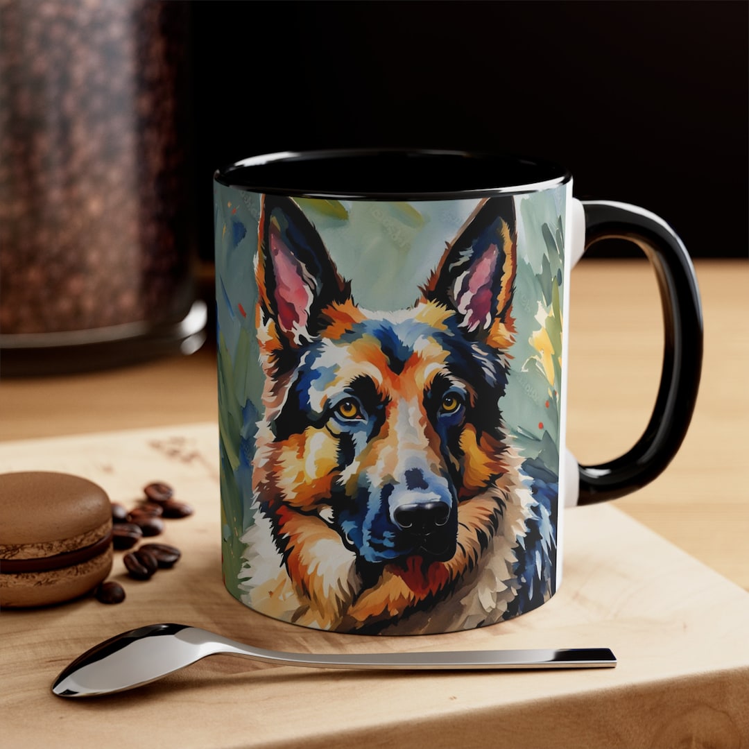 German Shepherd Mug, German Shepherd Cup, German Shepherd Mom Gift ...