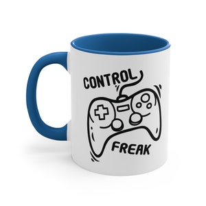 Control Freak Mug, Gamer Mug, Funny Coffee Mug, Funny Mug, Funny Gifts ...