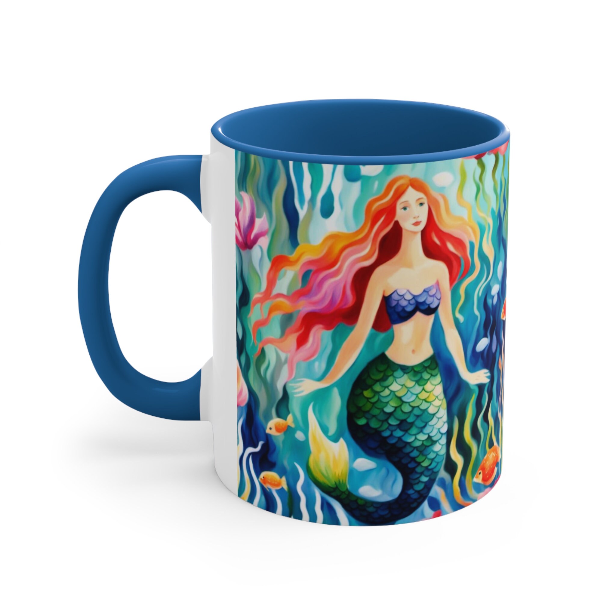 Mermaid Mug, Mermaid Coffee Mug, Mermaid Coffee Cup, Mermaid Tail Mug ...