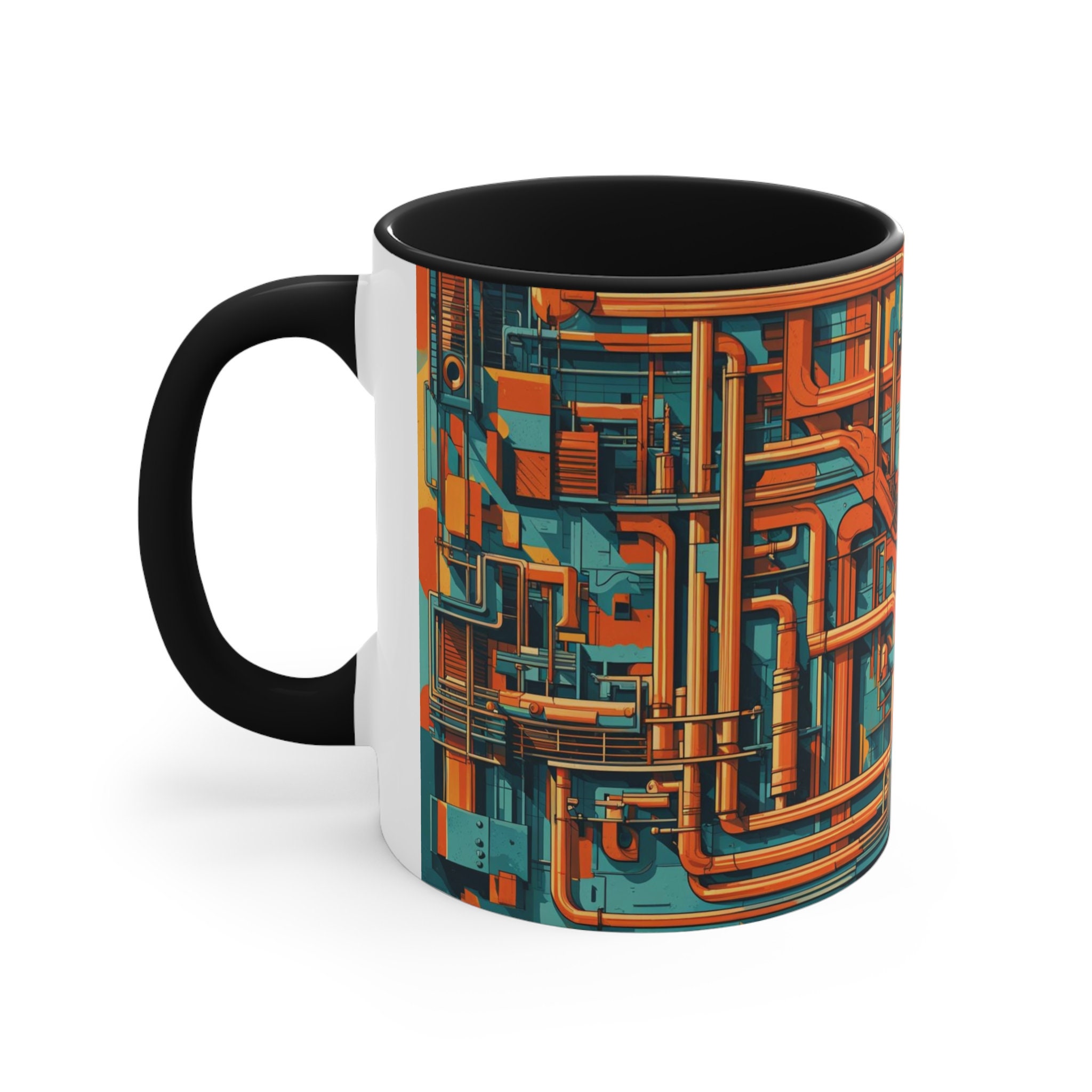 Abstract Factory Design Coffee Mug, Abstract Coffee Mug, Abstract Gift ...