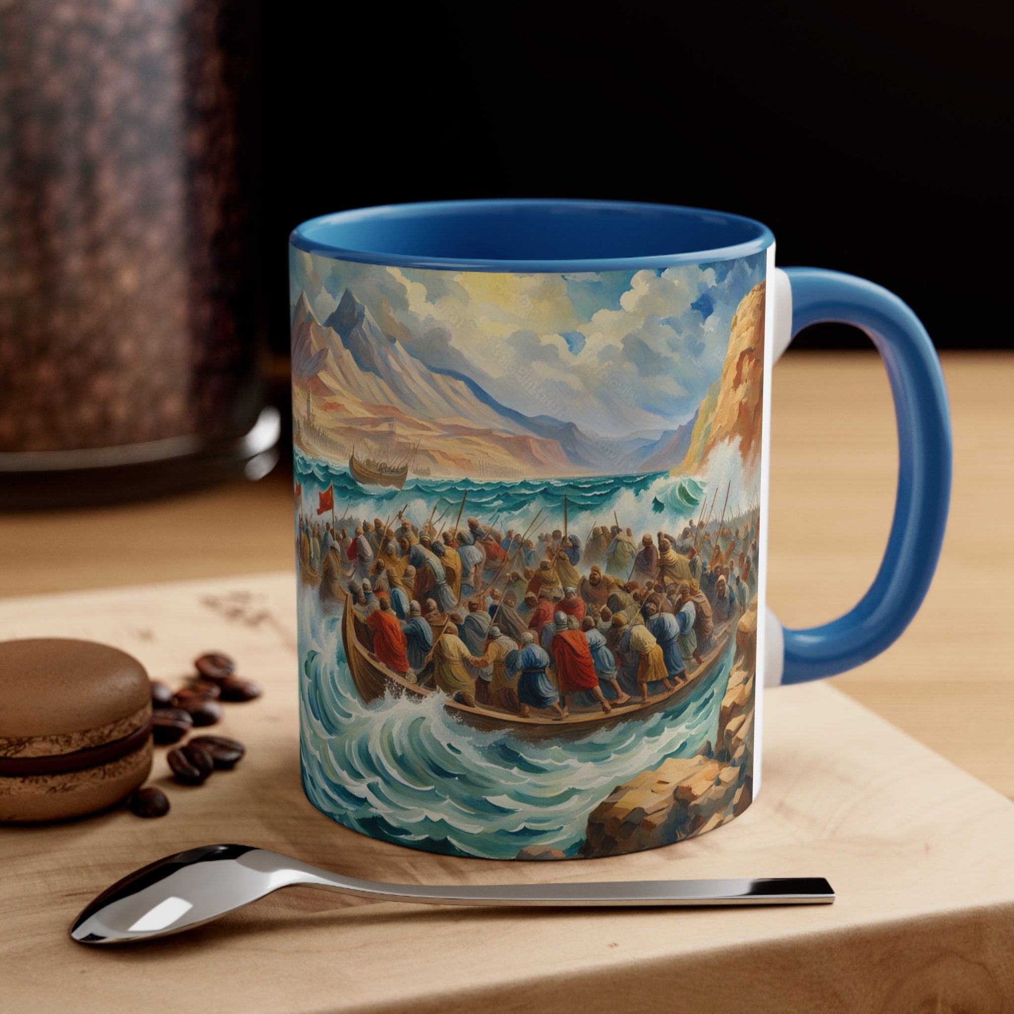 Crossing the Red Sea Mug, Bible Story Mug, Bible Story Gift, Bible Gift ...