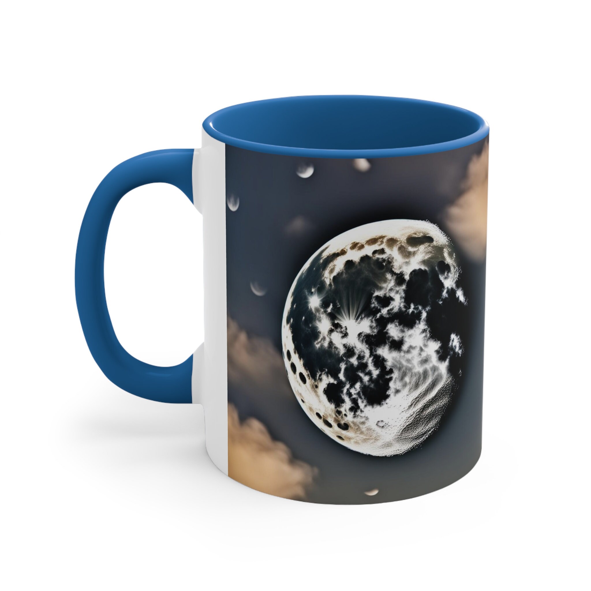 Gibbous Moon Mug, Moon Phases Mug, Gibbous Moon Coffee Mug, Phases of ...