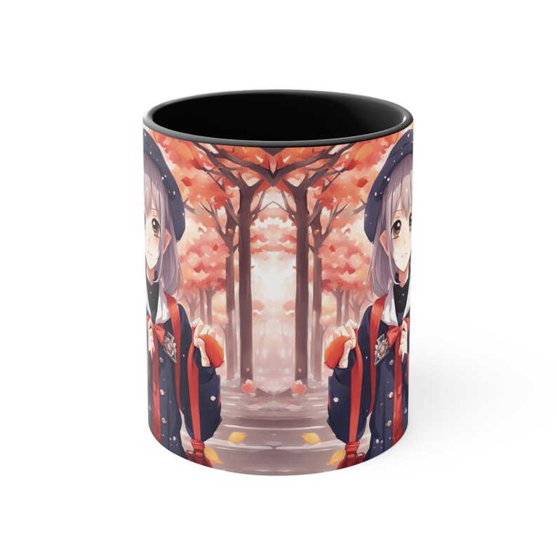 Anime Mug, Anime Coffee Mug, Anime Gift, Cute Girl Mug, Cute Girl ...
