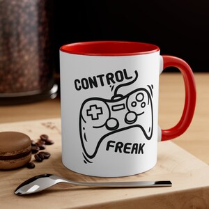 Control Freak Mug, Gamer Mug, Funny Coffee Mug, Funny Mug, Funny Gifts ...