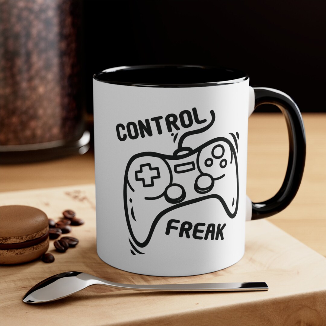 Control Freak Mug, Gamer Mug, Funny Coffee Mug, Funny Mug, Funny Gifts ...