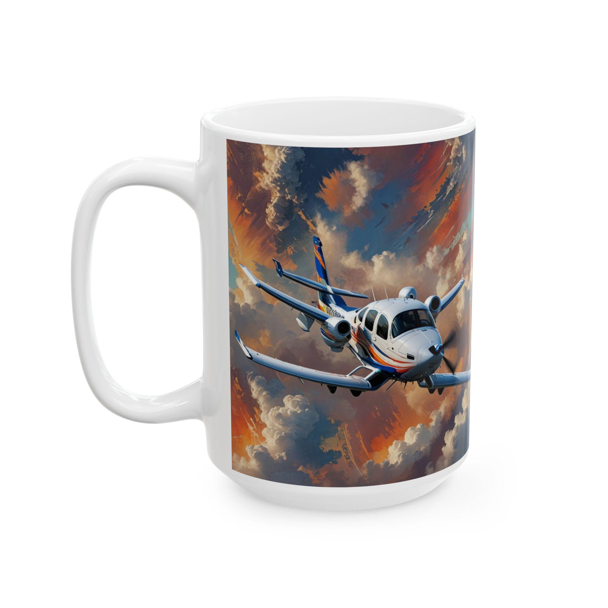 Cirrus SR22 Plane Coffee Mug, Cirrus Coffee Mug, Plane Coffee Mug ...