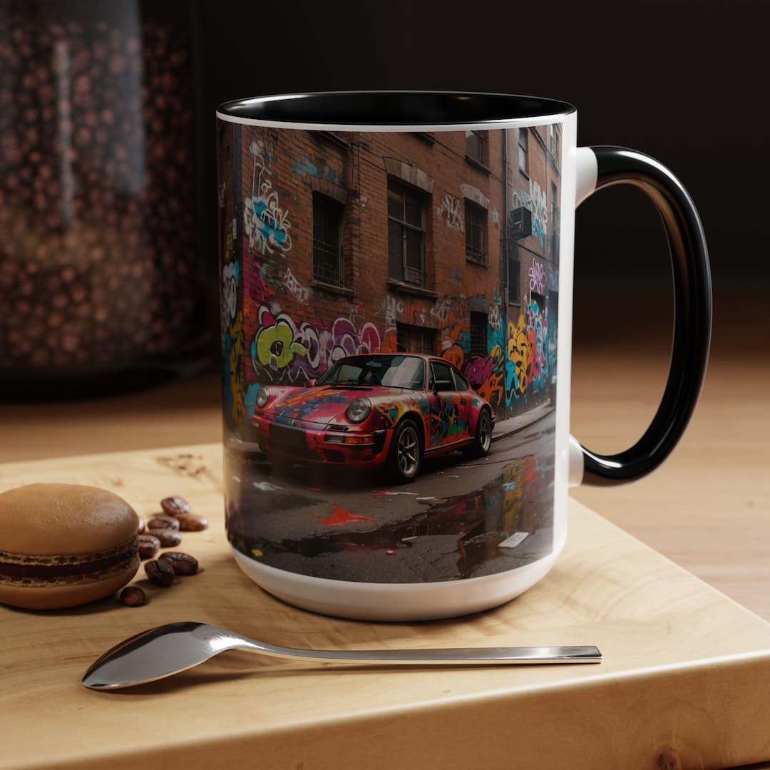 Porsche Coffee Mug - Iconic Porsche 911 Mug, Sports Car Mug, Porche ...
