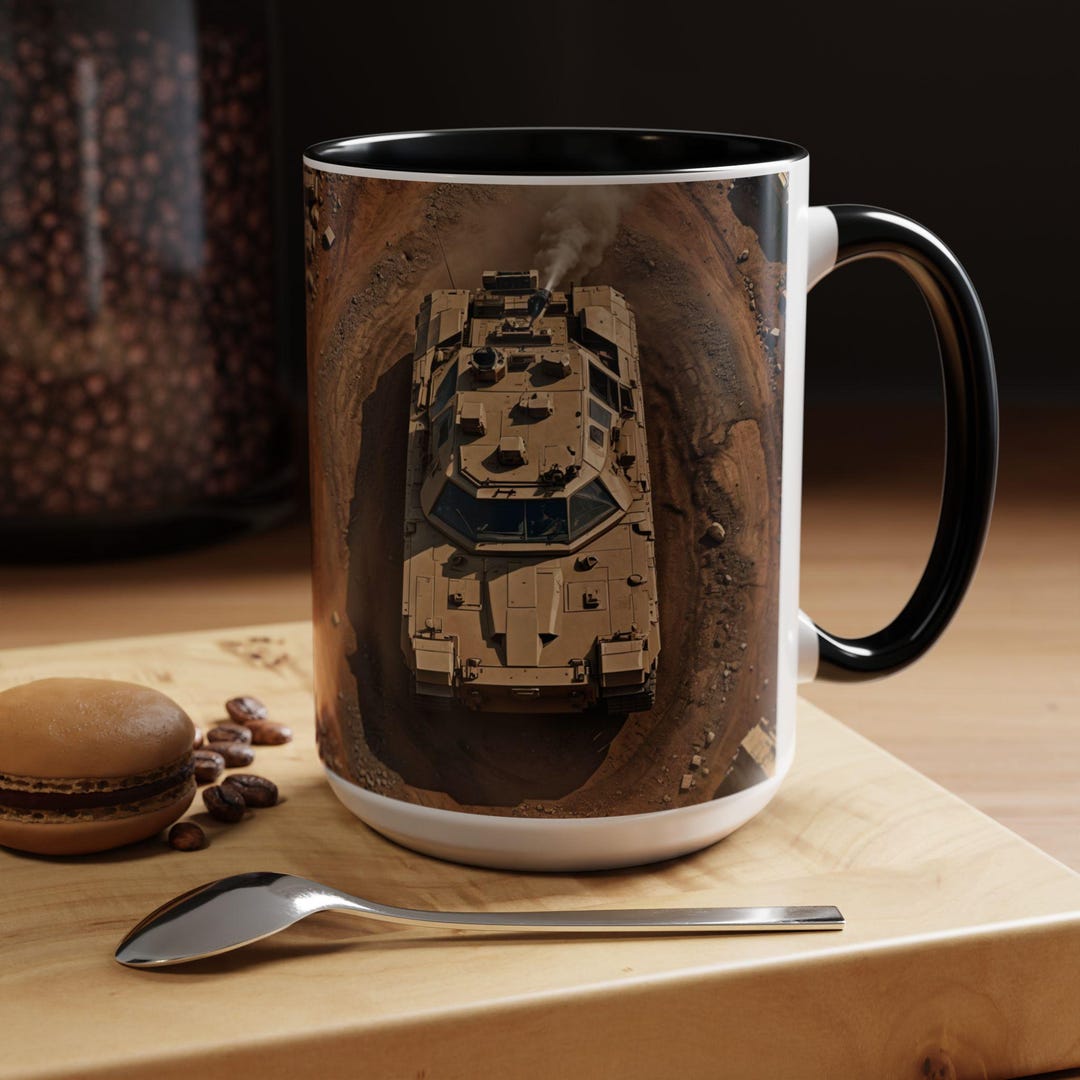 M1 Abrams Coffee Mug Bold Tank Coffee Mug, Military Coffee Mug ...