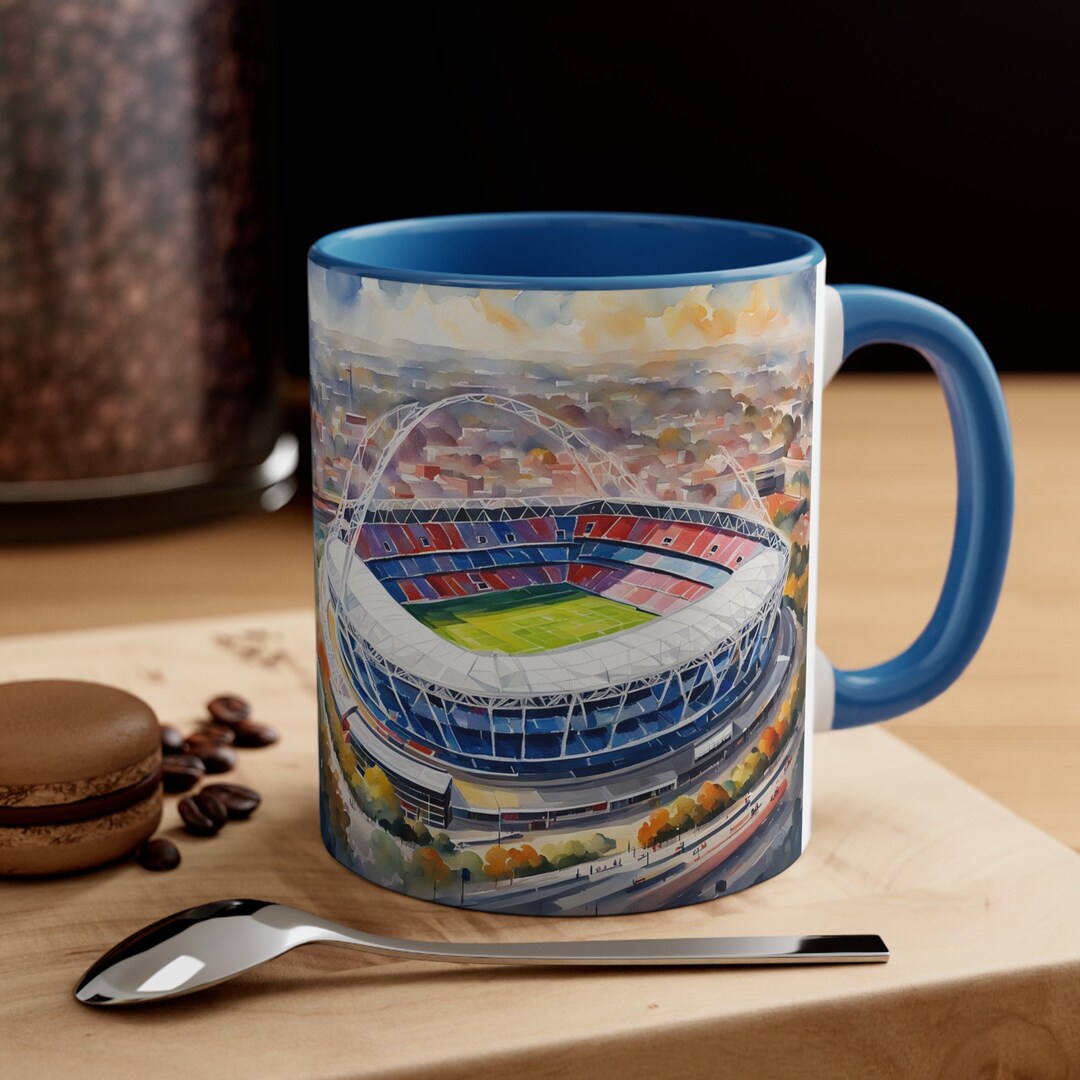 Wembley Stadium Coffee Mug, Soccer Fan Gift, Soccer Coffee Mug, World ...